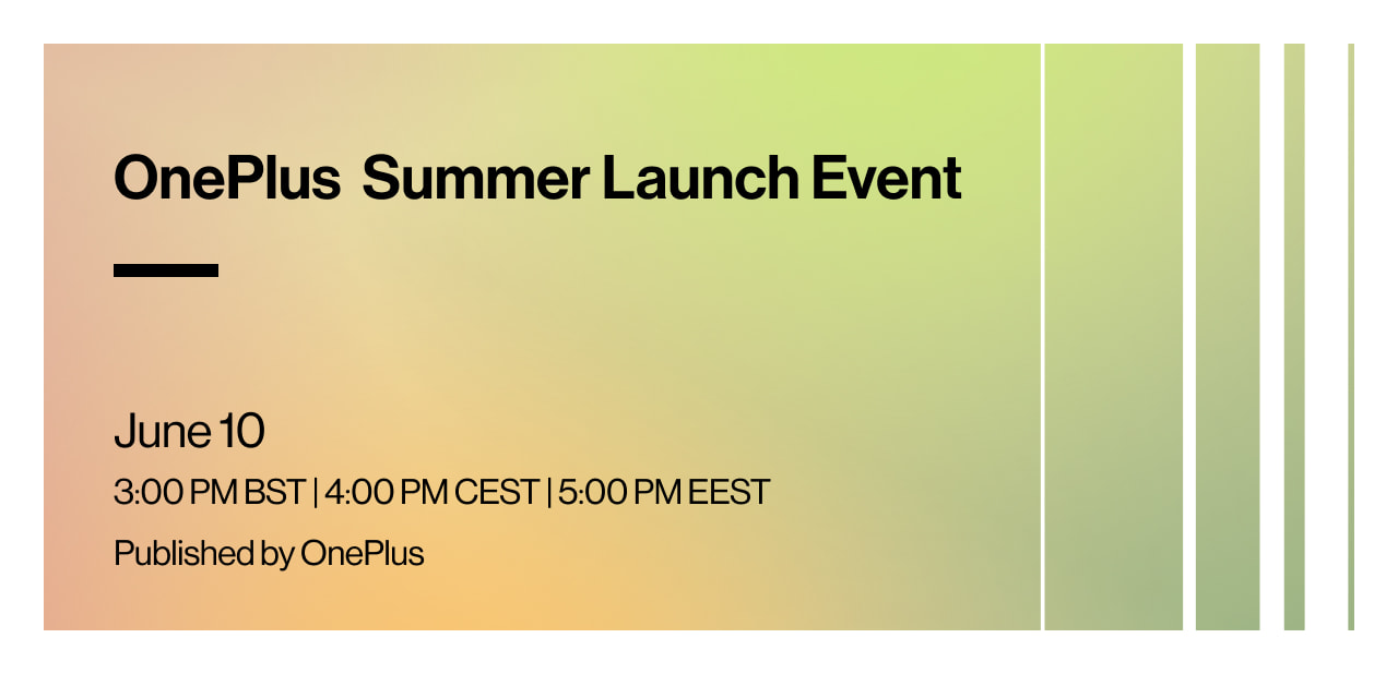 OnePlus Summer Launch event